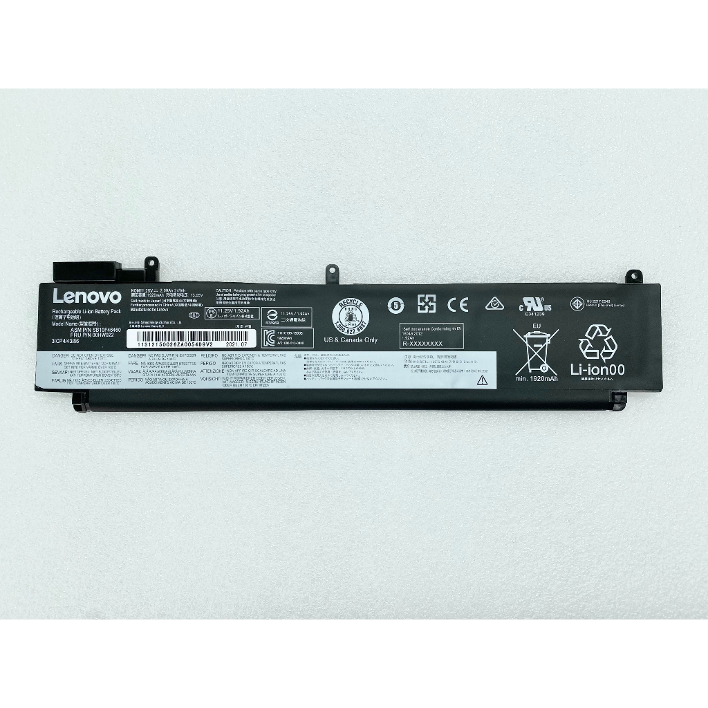 Pin Lenovo 00HW022 SB10F46460 Dùng cho Laptop Lenovo T460S T470S ...