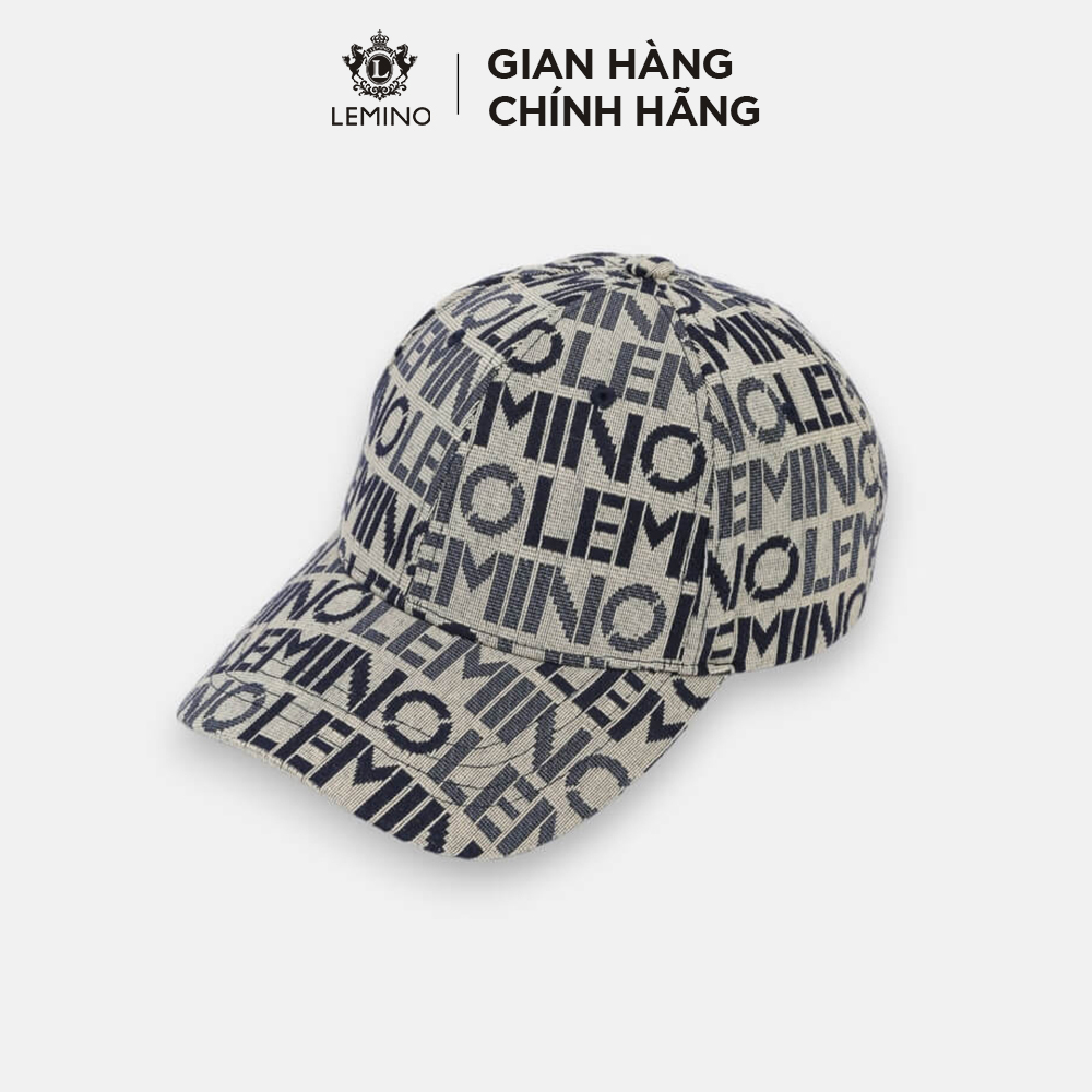 Mũ Lưỡi Trai Lemino Monogram Jacquard LE8601 | Shopee Việt Nam