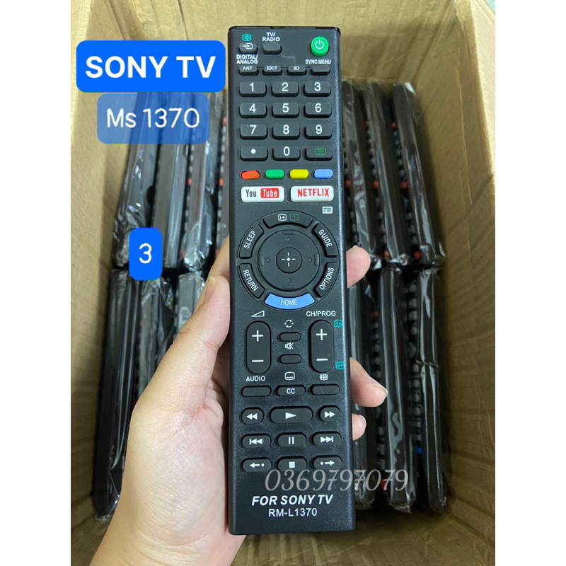 REMOTE/ ĐIều khiển SONY TV RM 1370 - Dùng cho các dòng TV LCD/LED | Shopee Việt Nam
