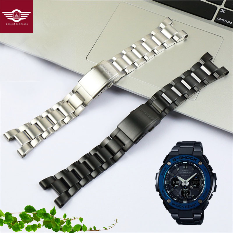 Dây Đeo Thép Không Gỉ Thay Thế Cho Đồng Hồ Casio GST-W300 GST-S110 GST ...