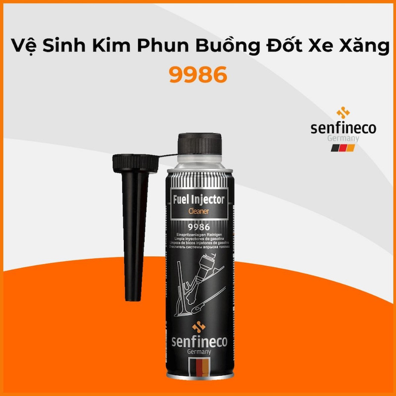 Dung dịch vệ sinh buồng đốt kim phun ô tô Senfineco 9986 Fuel Injector ...