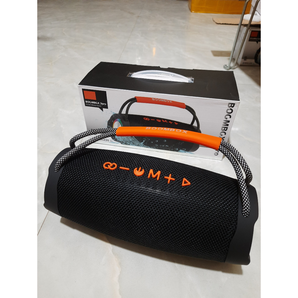 Loa Bluetooth Boombox 3 Pro Cao cấp 30W - Bass mạnh Âm thanh cực đỉnh ...