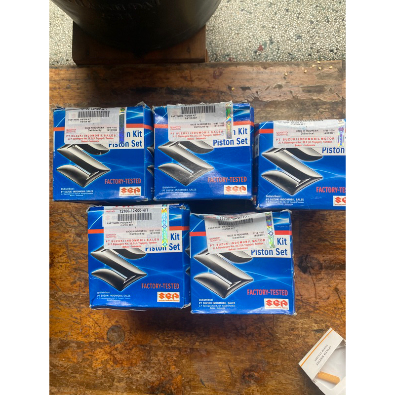 Bộ Piston Bạc Raider Fi Hãng 62Mm | Shopee Việt Nam
