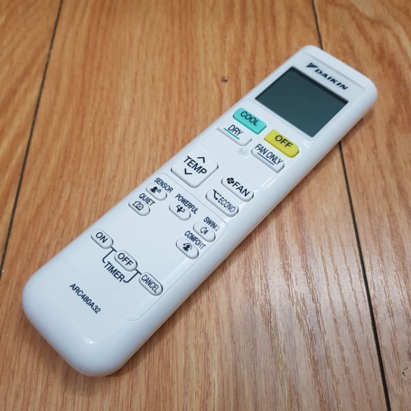 REMOTE ĐIỀU KHIỂN MÁY LẠNH DAIKIN ARC480A32 | Shopee Việt Nam