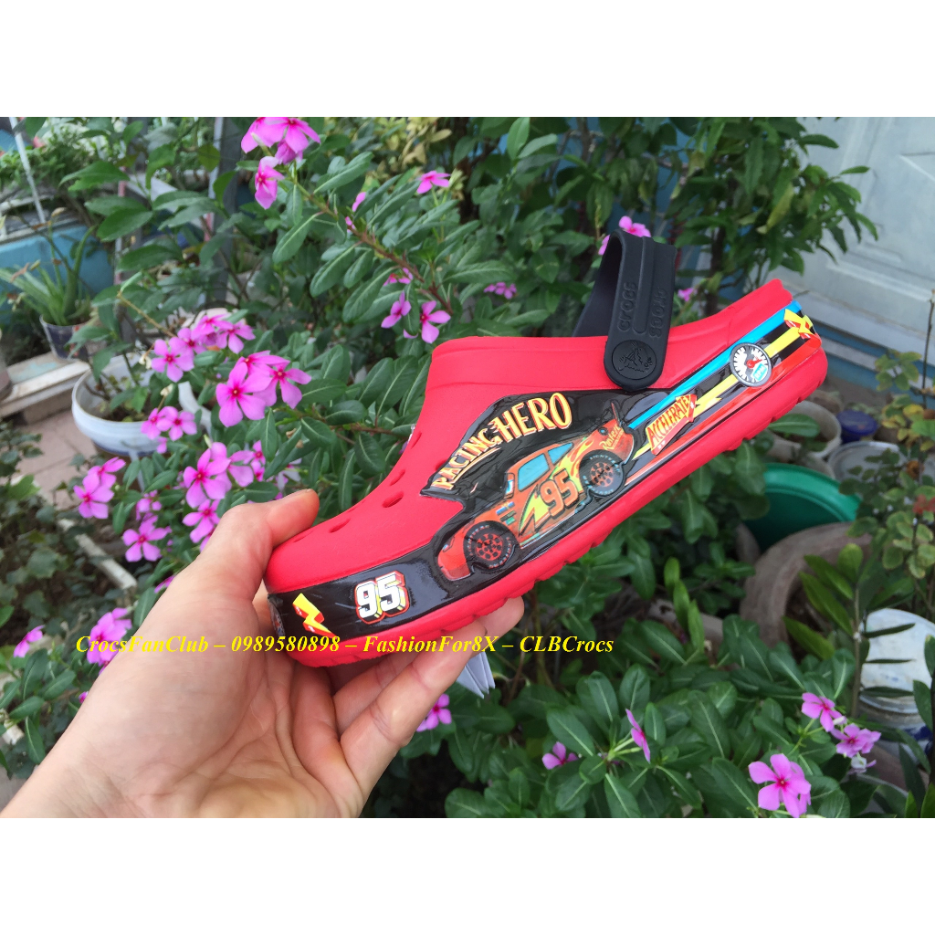 CROCS - Sục Oto 95 racing hero cho trẻ em, model 2023, PB229 | Shopee ...
