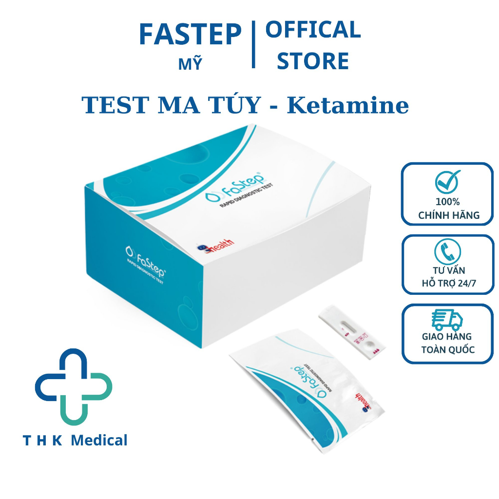 Test thử nhanh Ketamine Fastep – USA (Hộp 40 test) | Shopee Việt Nam