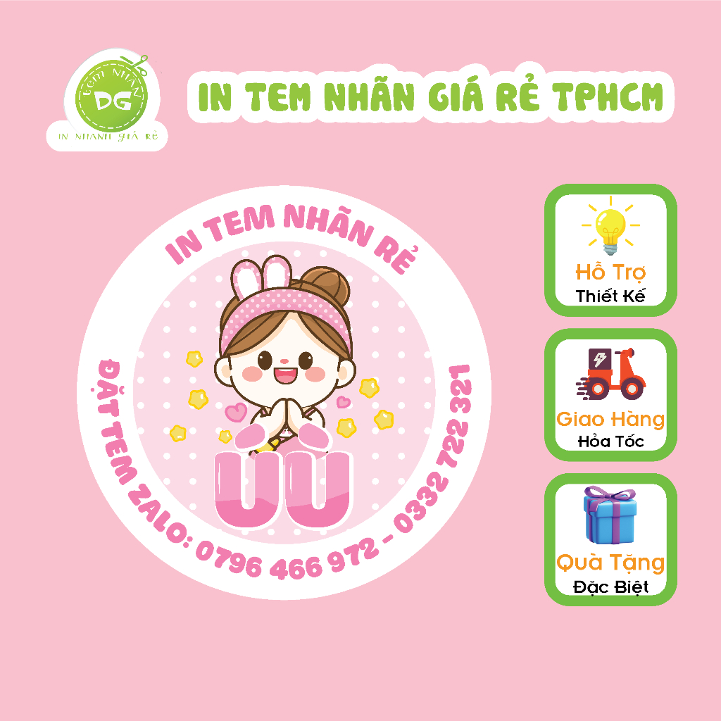 [IN] Ấn Tem Nhãn, Sticker, Decan Sữa Chống Nước - Cắt Sẳn Thiết Kế Theo ...