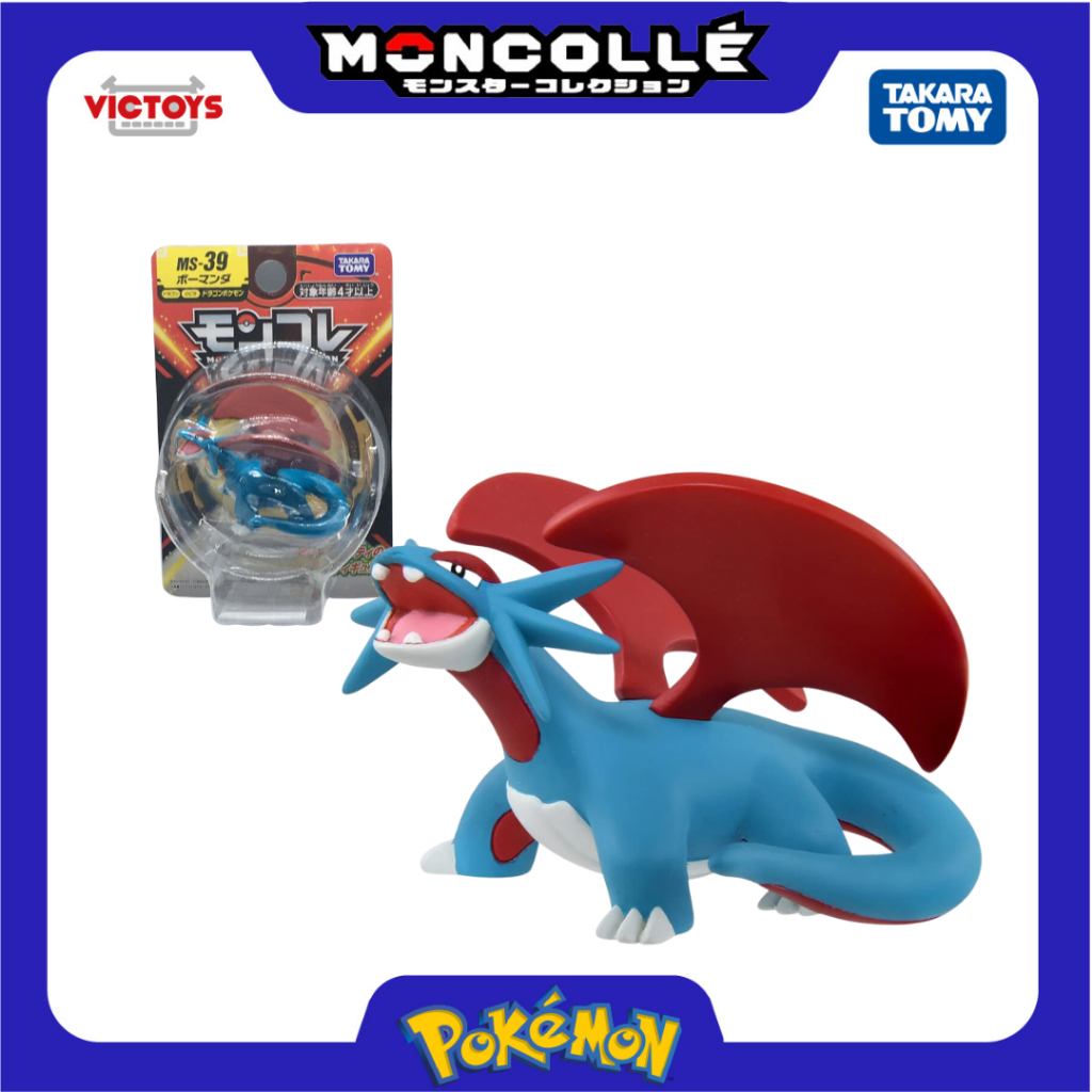 Mô hình Pokemon Moncolle EX MS-39 Salamence 911876 Fullbox Chính Hãng ...