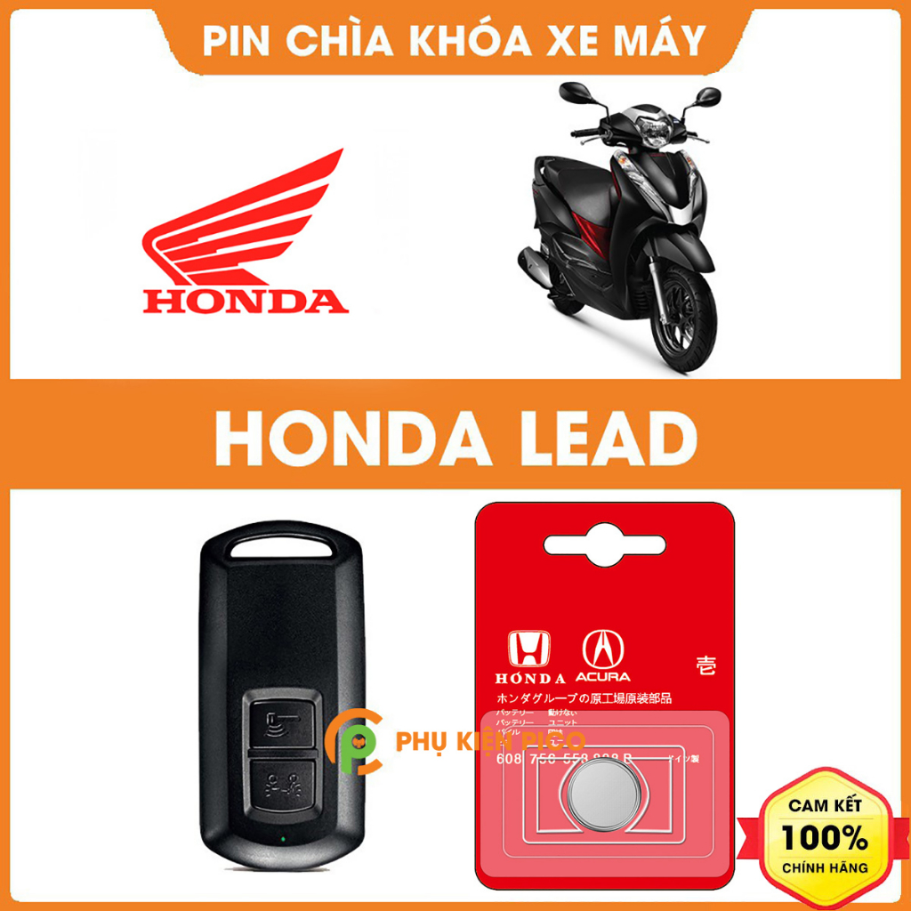 Pin chìa khóa xe máy Honda Lead dùng cho chìa khóa thông minh khóa ...