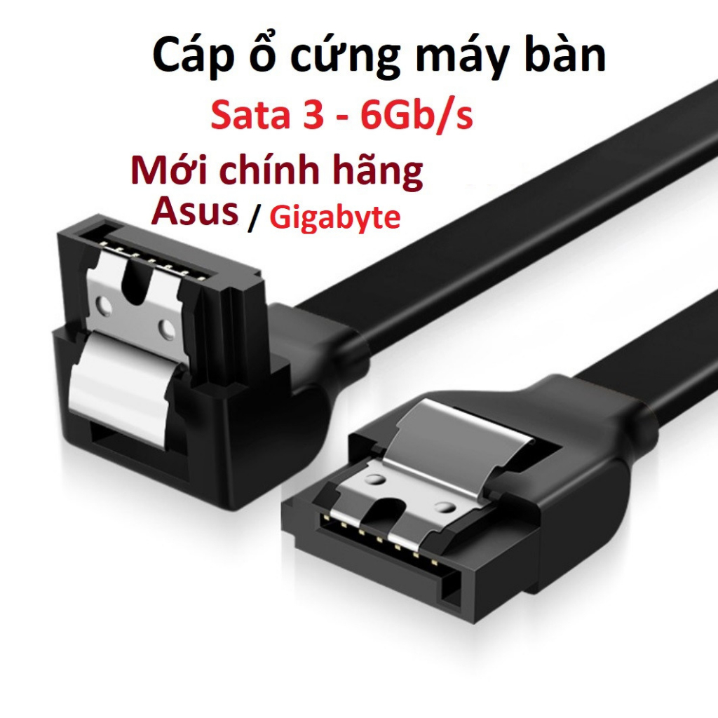 Cáp SATA zin theo main - Dây SATA máy tính - Chuẩn sata 3 tốc độ 6GB/s ...