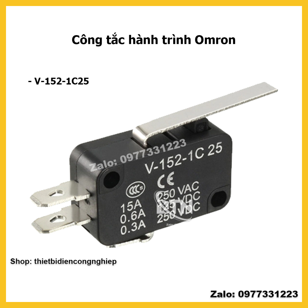 Công tắc hành trình OMRON V-152-1C25 | Shopee Việt Nam