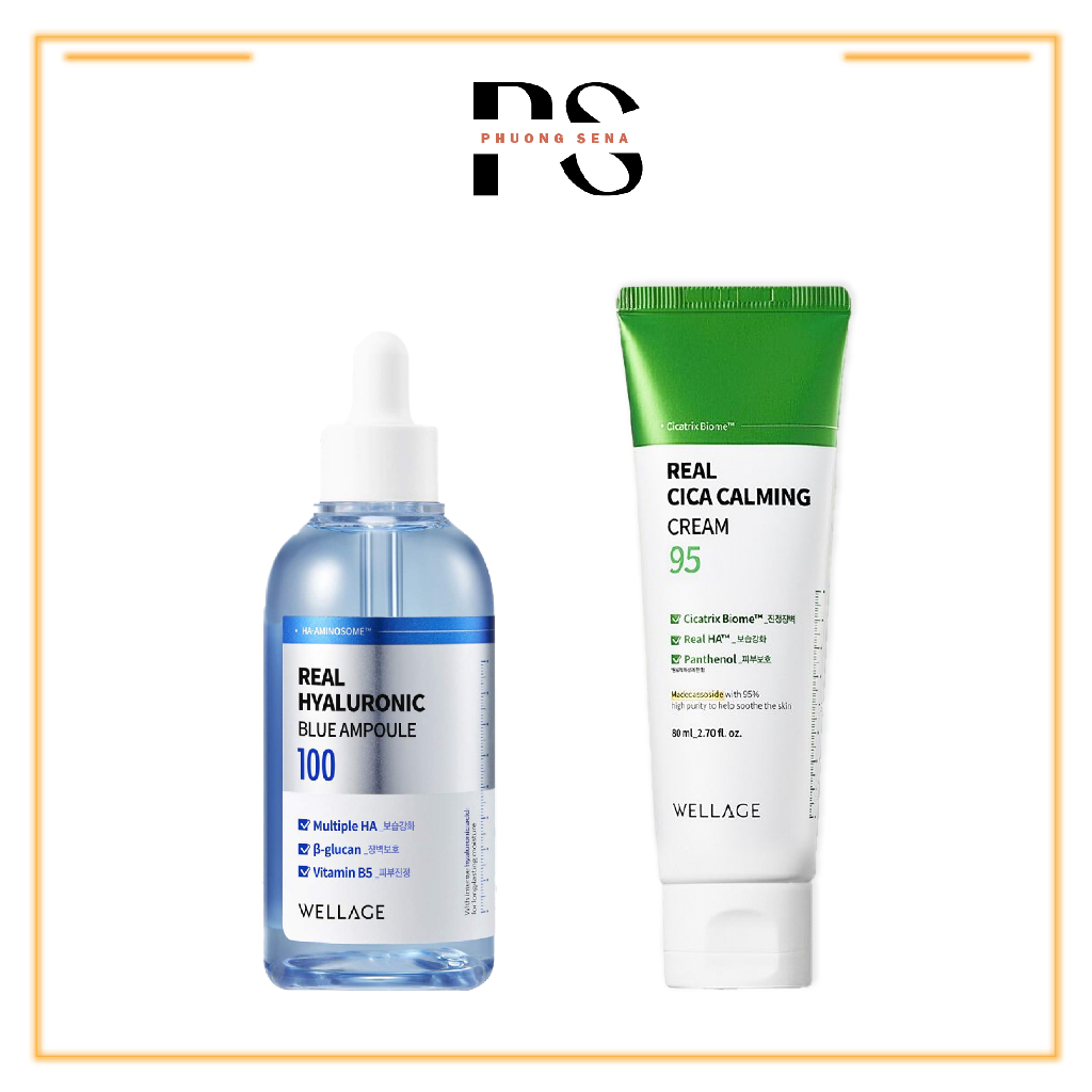 SN0410- Combo Ampoule HA Wellage 75ml + Kem Cica 80ml | Shopee Việt Nam