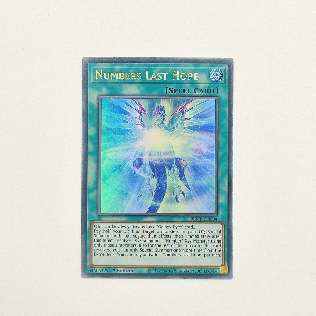[ Bài Yugioh Chính Hãng ] Numbers Last Hope - BLMR-EN004 - Ultra Rare ...