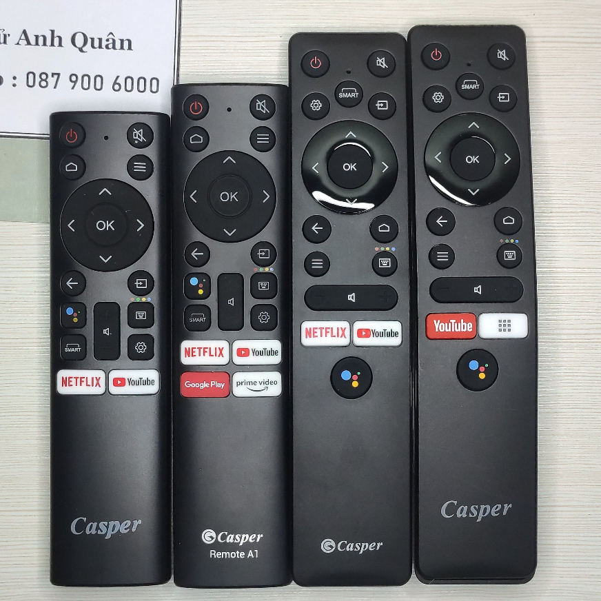 ( Chính Hãng ) Remote tivi Casper | Điều Khiển Tivi Casper Giọng Nói các dòng | Shopee Việt Nam