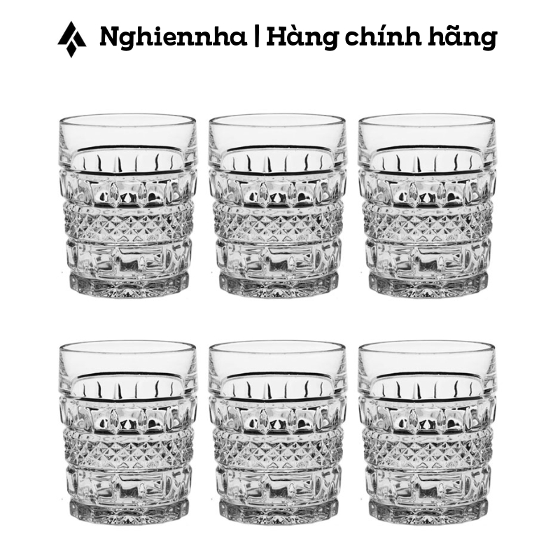 Bộ 6 cốc pha lê Bohemia Brittany 240ml-Hàng Séc chính hãng , Hàng Chính ...