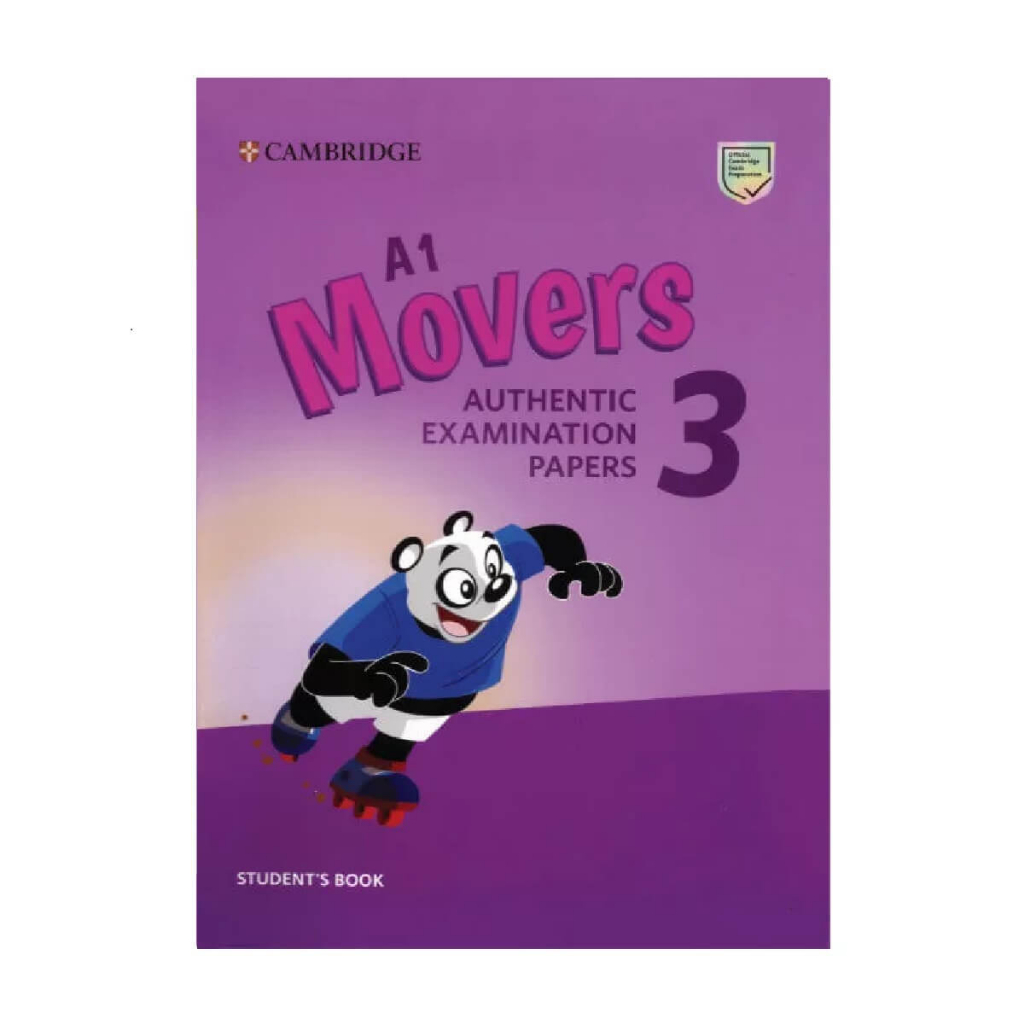 Cambridge Authentic Mover 2018 3 level màu kèm file nghe khổ A4 ...