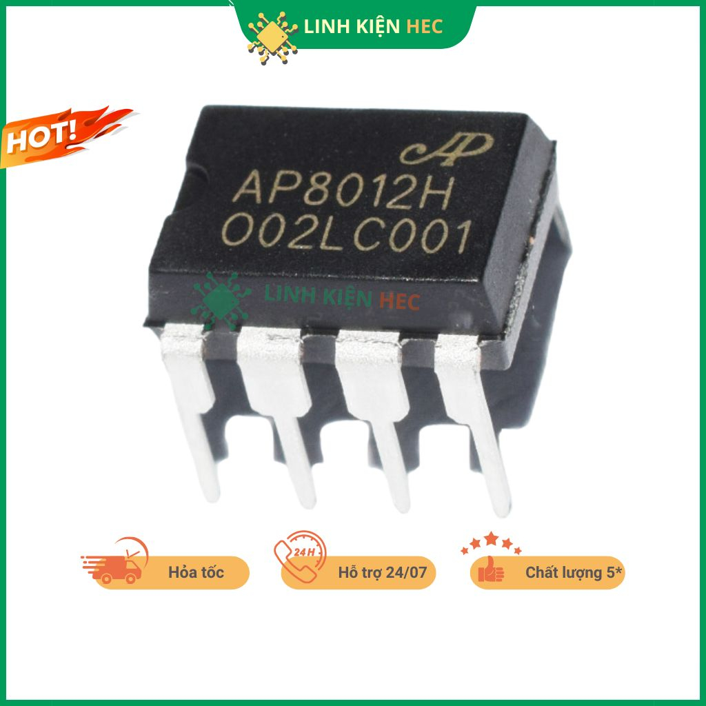 IC nguồn AP8012 thay thế cho Viper12A đảm bảo chất lượng linh kiện hec ...