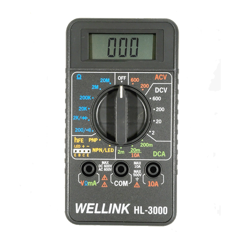 [ WELLINK HL 3000 ] Đồng hồ vạn năng hiện số WELLINK HL-3000 - Chính ...