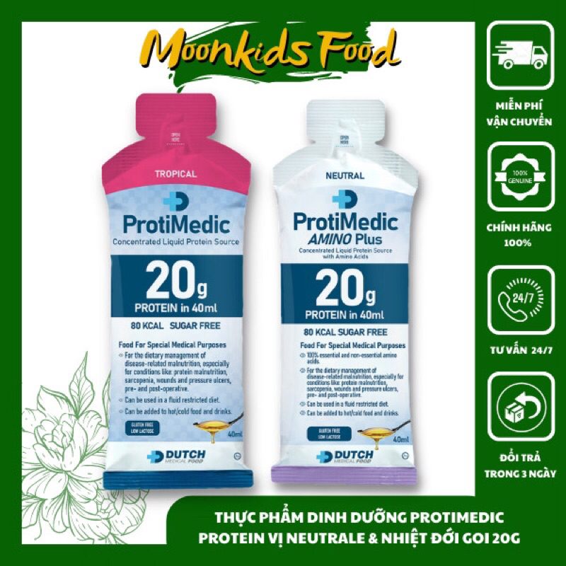 Protimedic 20G Vị Trung Tính Và Nhiệt Đới Thực Phẩm Bổ Sung Dinh Dưỡng ...