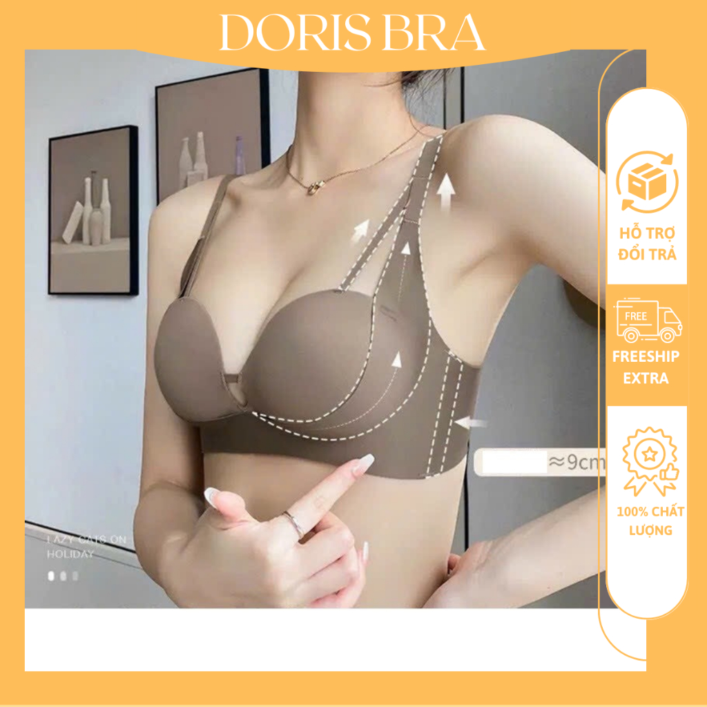 Áo lót DORIS, áo ngực AL245 su đúc nguyên khối k gọng ôm nâng hình bàn tay Cao cấp | Shopee Việt Nam