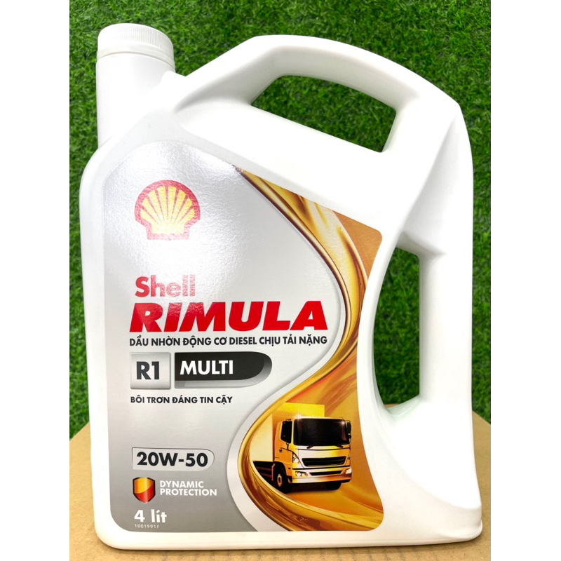 [ Hàng Chính Hãng ] Dầu Nhớt SHELL RIMULA R1 20w50 (4Lít) | Shopee Việt Nam