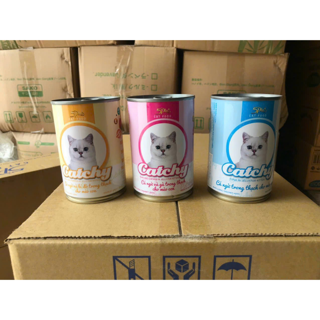 PATE CATCHY MÈO CON 400G | Shopee Việt Nam