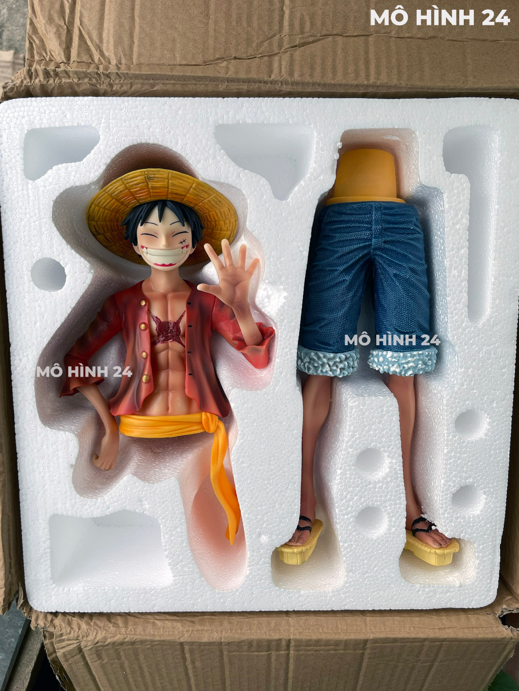 Mô hình nhân vật Monkey D Luffy PT 42cm P-T Studio vua hải tặc tỉ lệ 1: ...