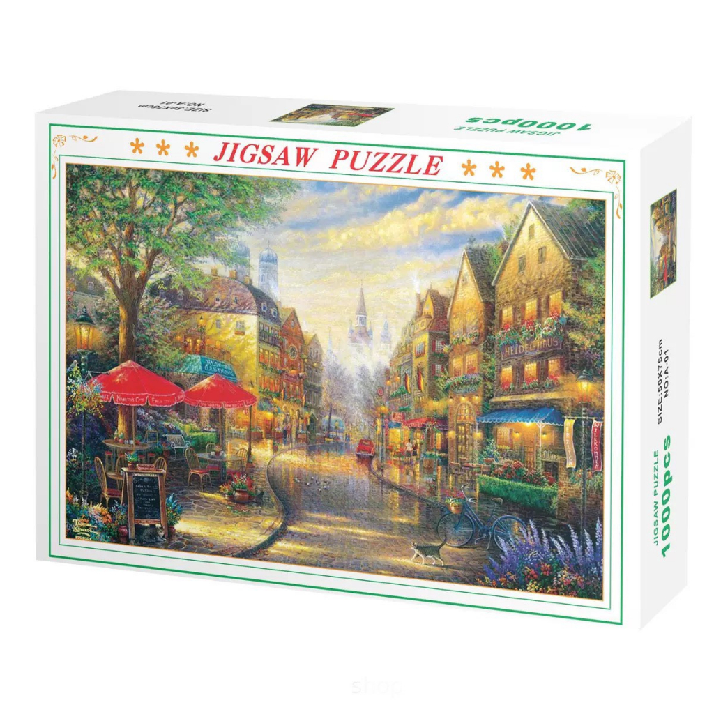 Bộ Tranh Ghép Xếp Hình 1000 Pcs Jigsaw Puzzle (Tranh ghép 70*50cm) Bản ...