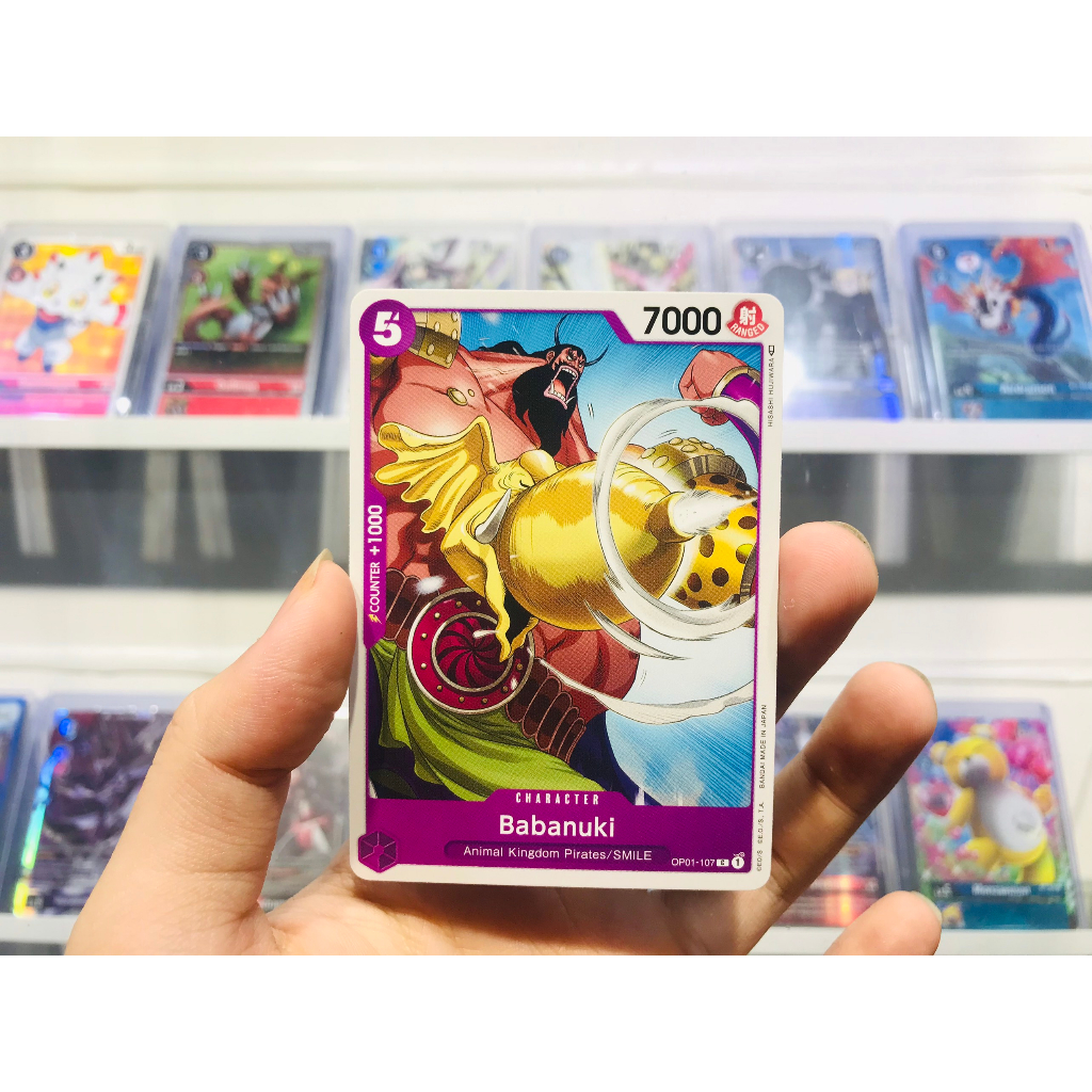 Thẻ bài One Piece Mã OP01-107 - Babanuki - Common | Shopee Việt Nam