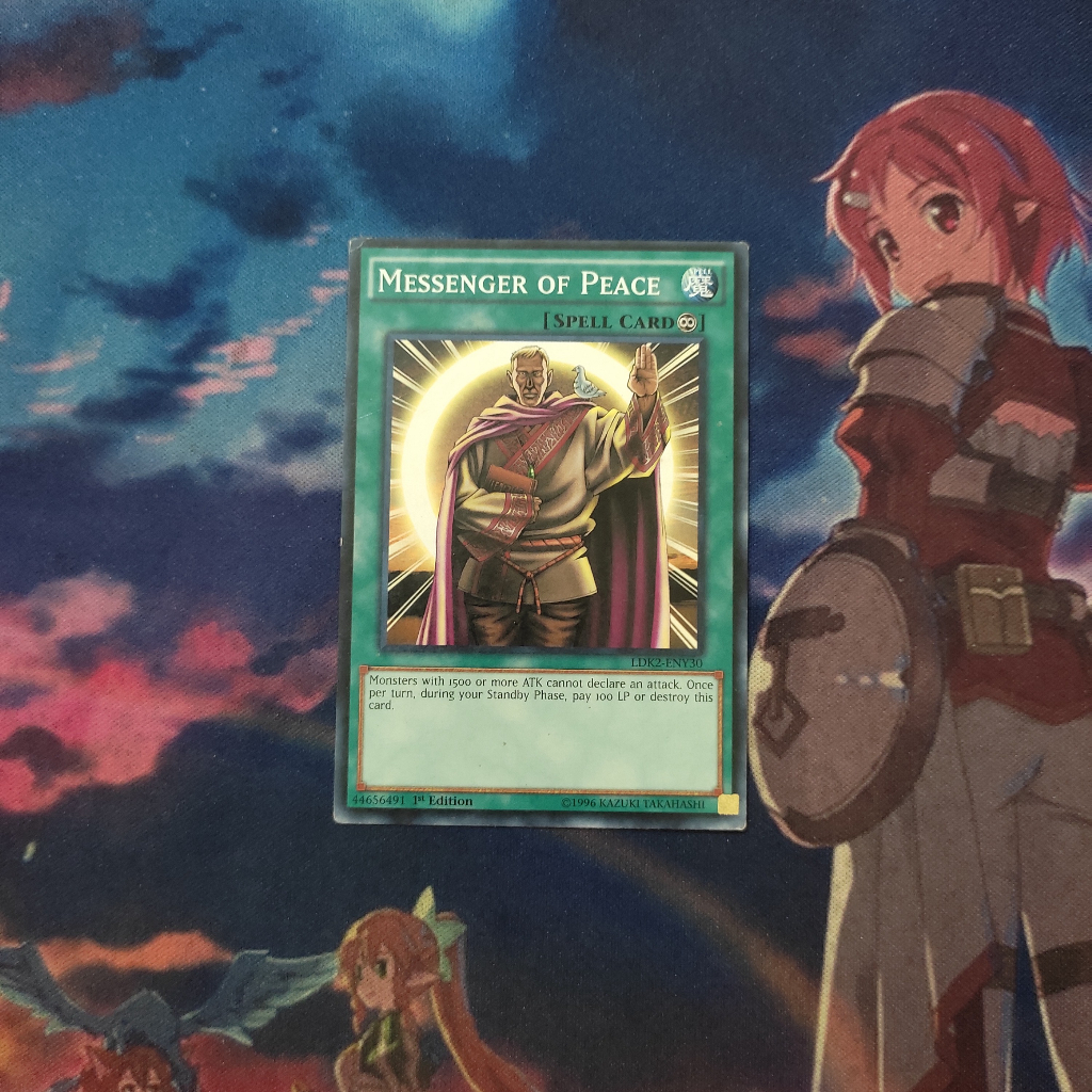 Thẻ bài Yugioh chính hãng Konami Messenger of Peace LDK2-ENY30 | Shopee ...