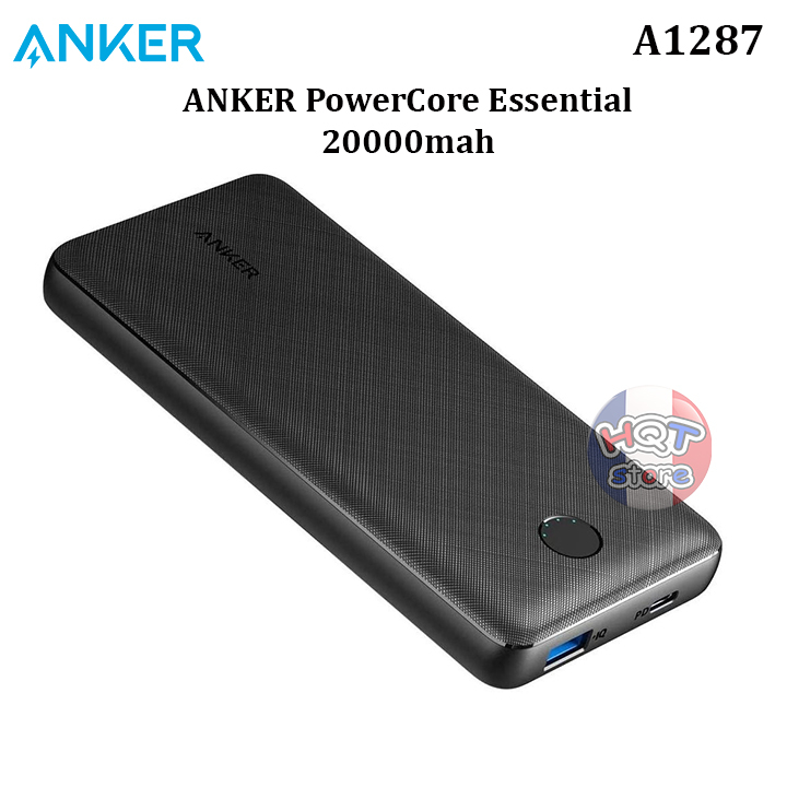Sạc dự phòng sạc nhanh Anker PowerCore Essential 20000 mah PD A1287 ...
