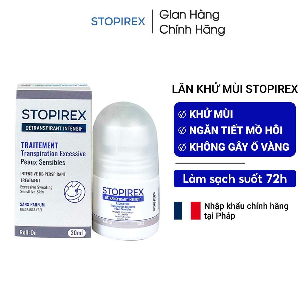 Lăn Khử Mùi Stopirex Chính Hãng - Giúp Ngăn Mồ Hôi Và Khử Mùi Lên Đến ...