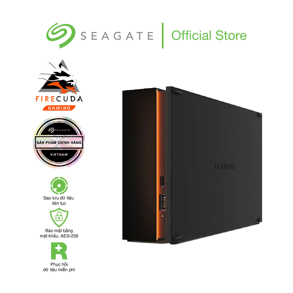 Ổ Cứng Để Bàn HDD Seagate Firecuda Gaming Hub 8TB 3.5" USB3.0 - Phục ...