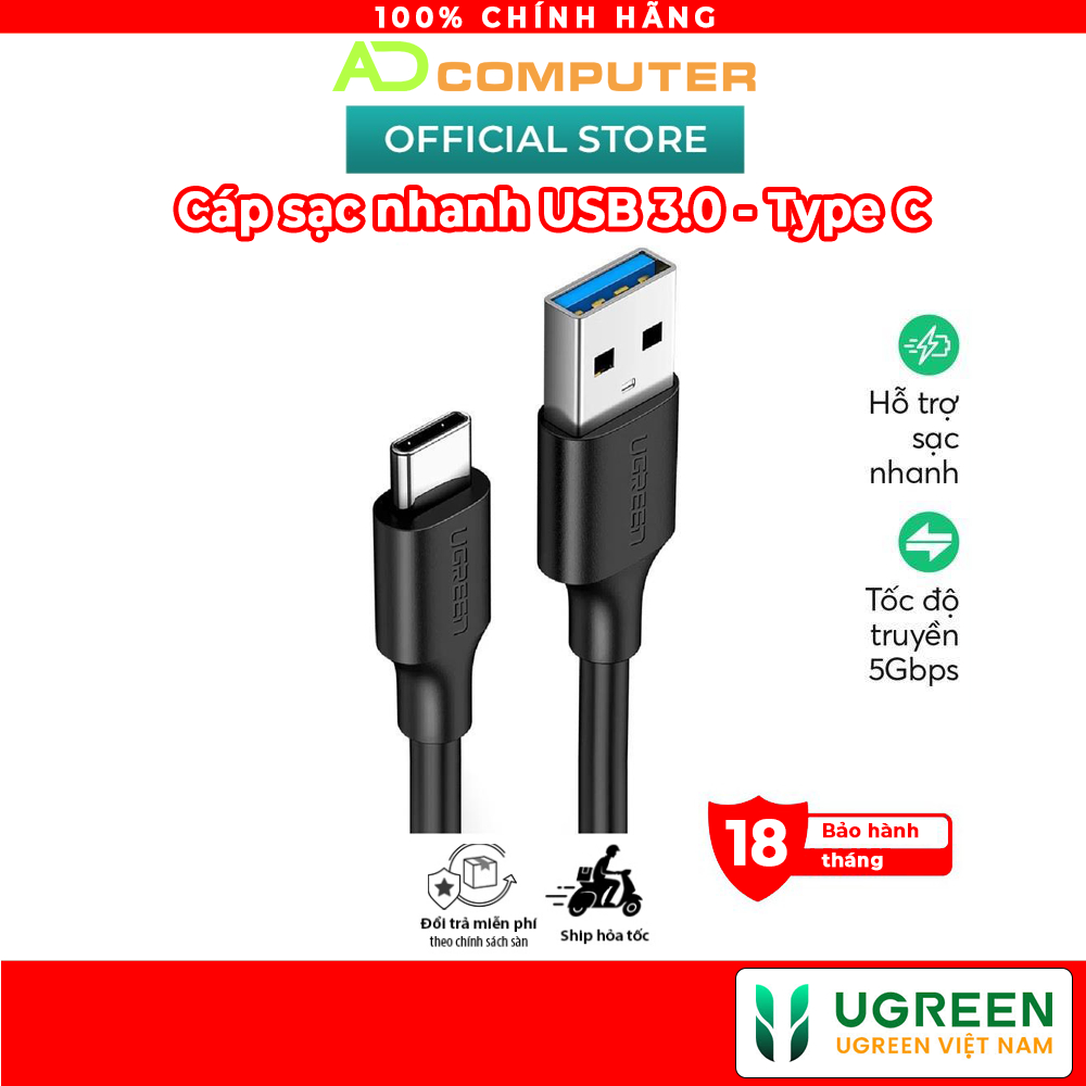 Dây Cáp Sạc Và Truyền Dữ Liệu Tốc độ Nhanh Usb 3 0 Sang Usb Type C