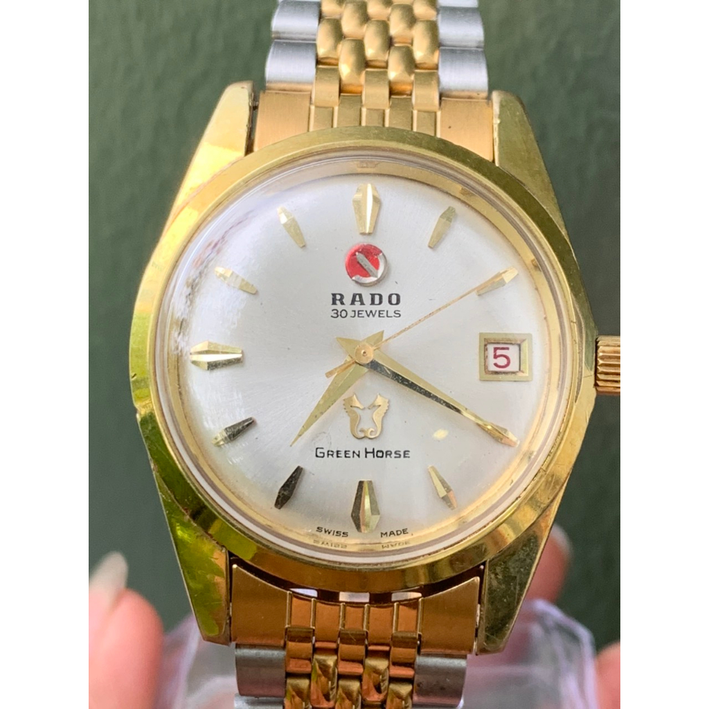 Đồng hồ nam Rado cá ngựa Automatic 30 jewels của Thụy | Shopee Việt Nam