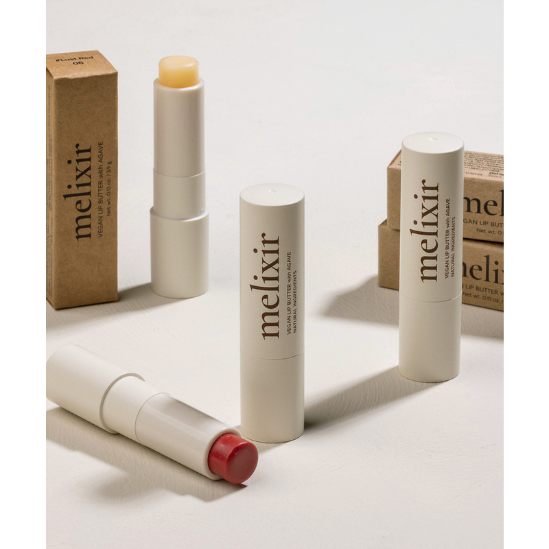 Son dưỡng thuần chay có màu Melixir Vegan Lip Butter with Agave ...