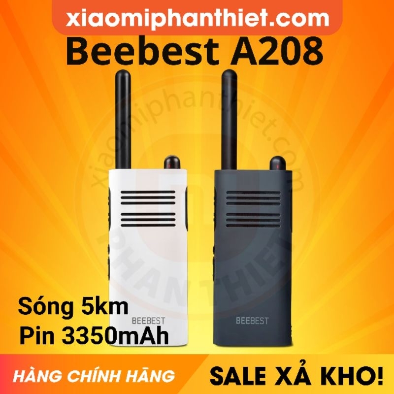 Bộ đàm Xiaomi Beebest A208 pin 3350mAh phiên bản cao cấp | Shopee Việt Nam