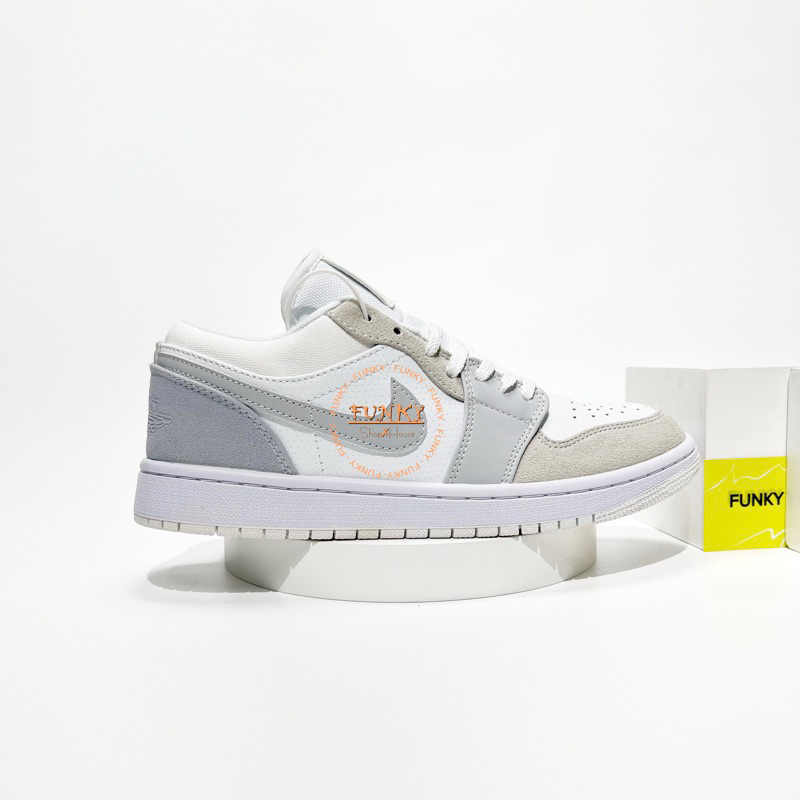 Giày FUNKY Jordan1 Paris cổ thấp | Shopee Việt Nam