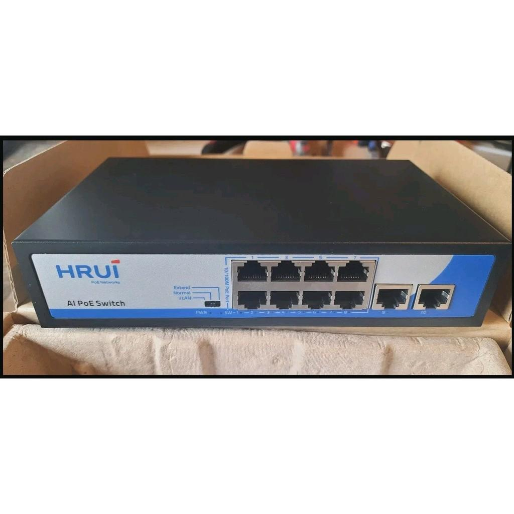 SWITCH POE HRUI 8 PORT HR900-AF-82N | Shopee Việt Nam
