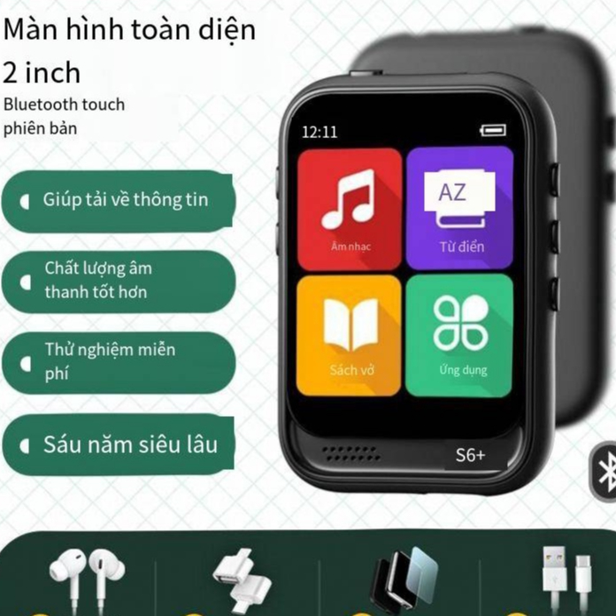 Học sinh trung học bluetooth walkman/player/hát hiện vật | Shopee Việt Nam