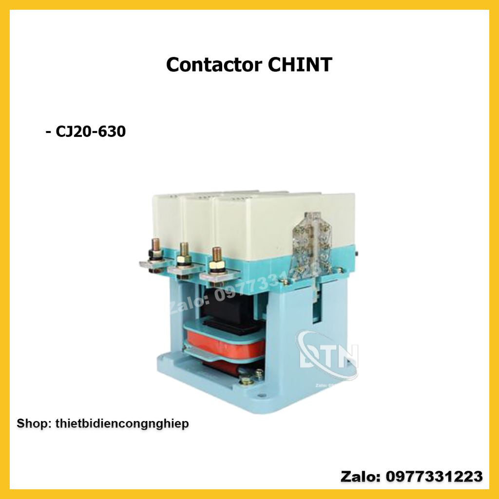 Contactor CHINT CJ20-630 3P 630A (hàng chính hãng) | Shopee Việt Nam