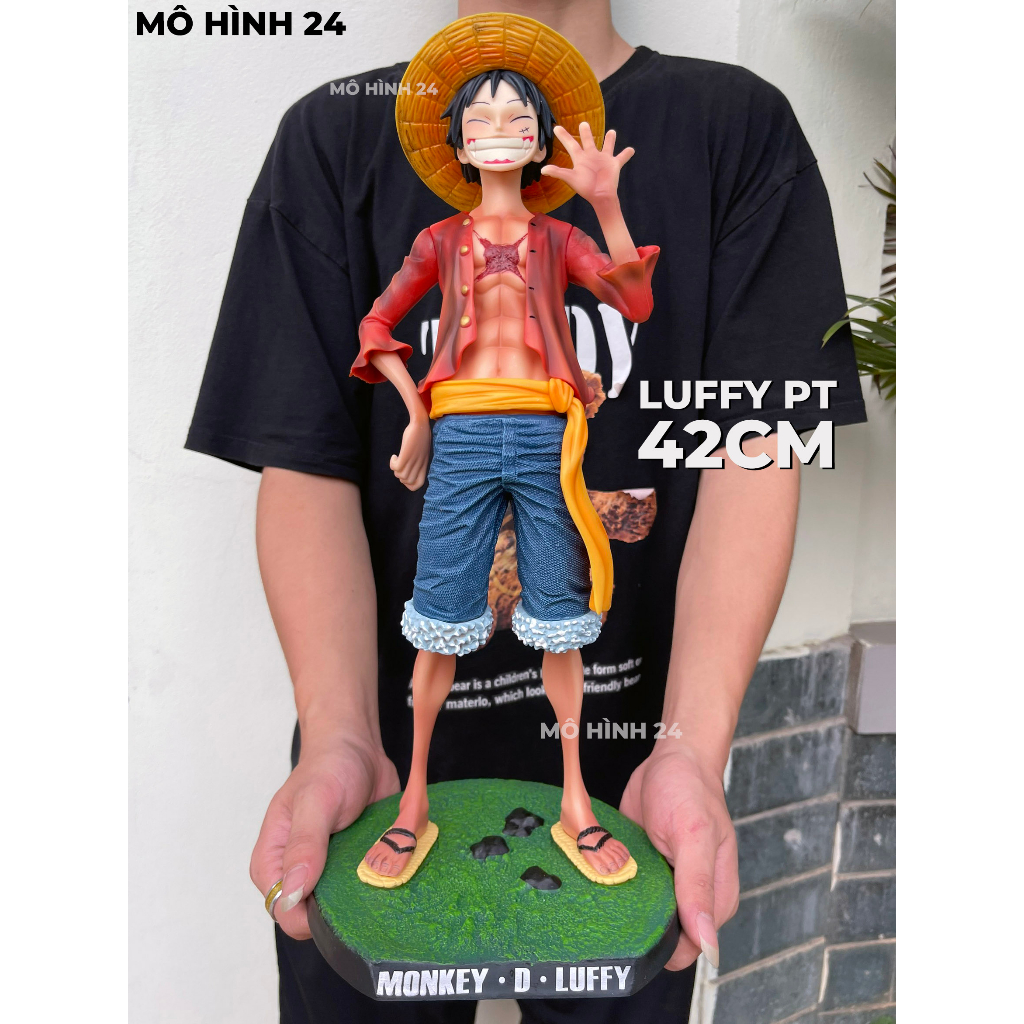 Mô hình nhân vật Monkey D Luffy PT 42cm P-T Studio vua hải tặc tỉ lệ 1: ...