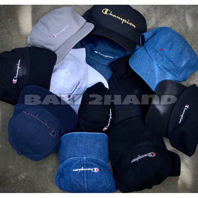 Mũ Champion 2hand chính hãng (Độ mới cao/ japan 🇯🇵 unisex ) | Shopee ...