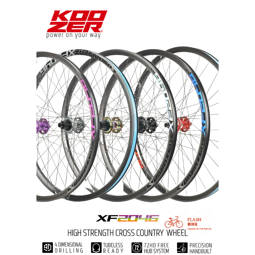Vành Xe Đạp KOOZER XF2046 Tubeless 26/27.5/29" Hợp Kim Nhôm Hub ...