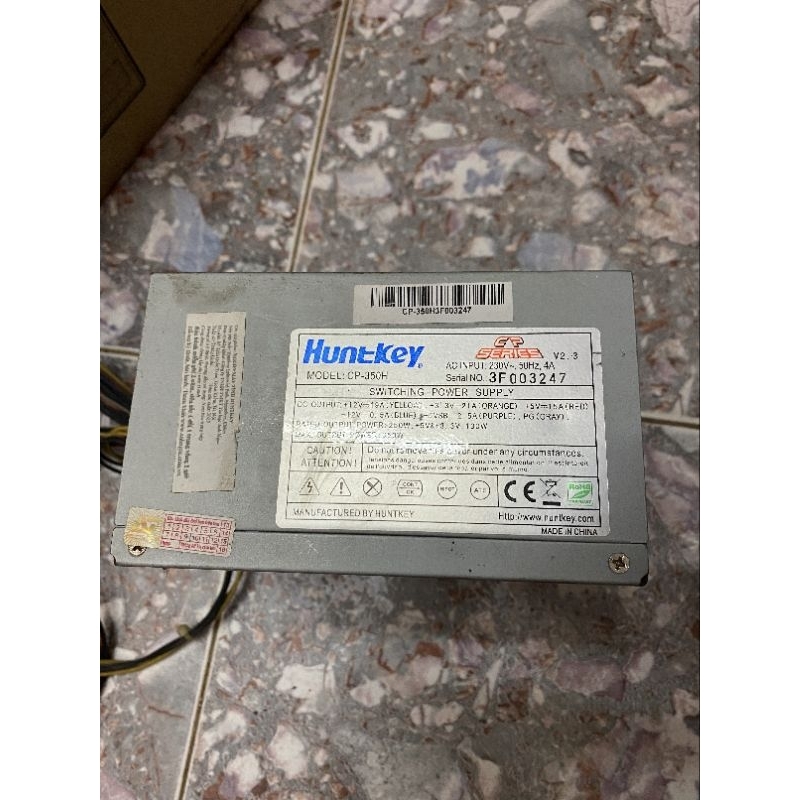 Nguồn máy tính Huntkey 350w công suất thực fan 12 | Shopee Việt Nam