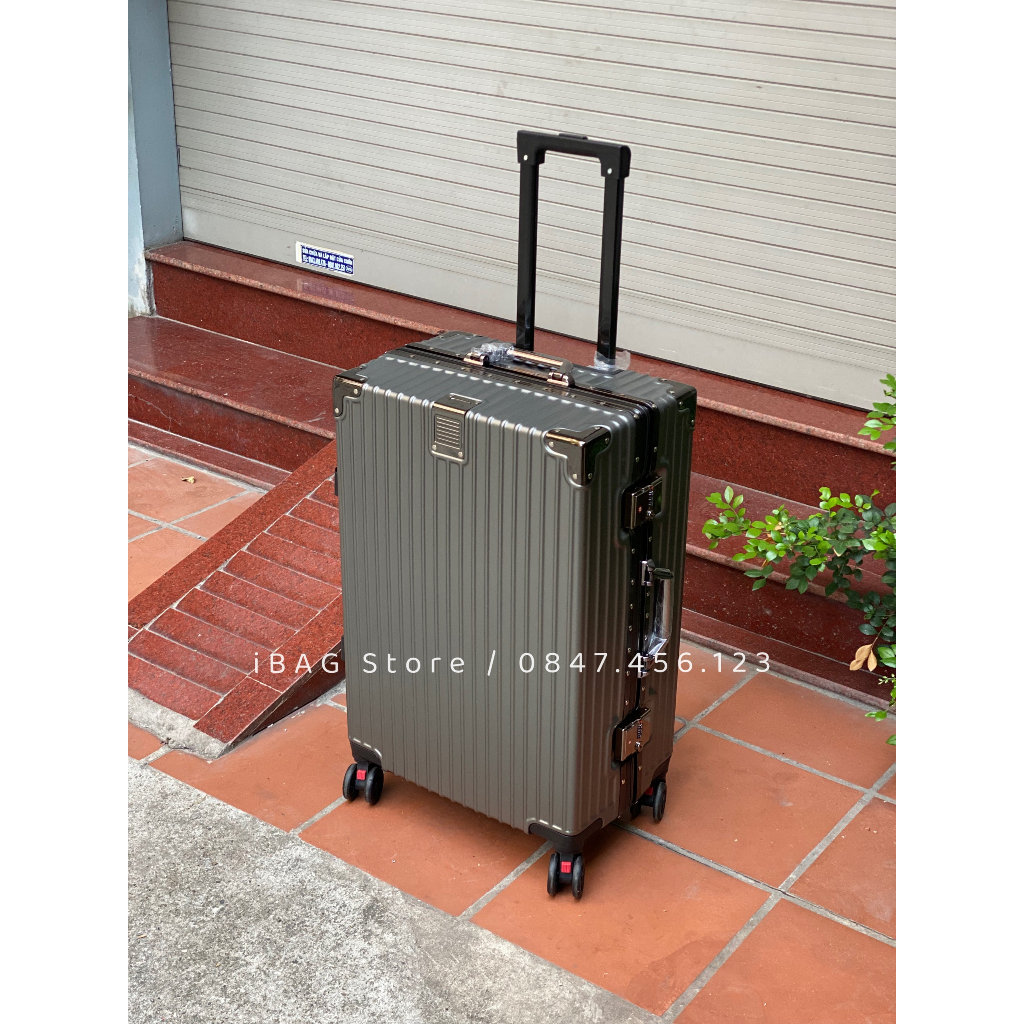 Vali khung nhôm khóa sập cao cấp, size 20/24/29 inch, hàng loại 1 giá ...