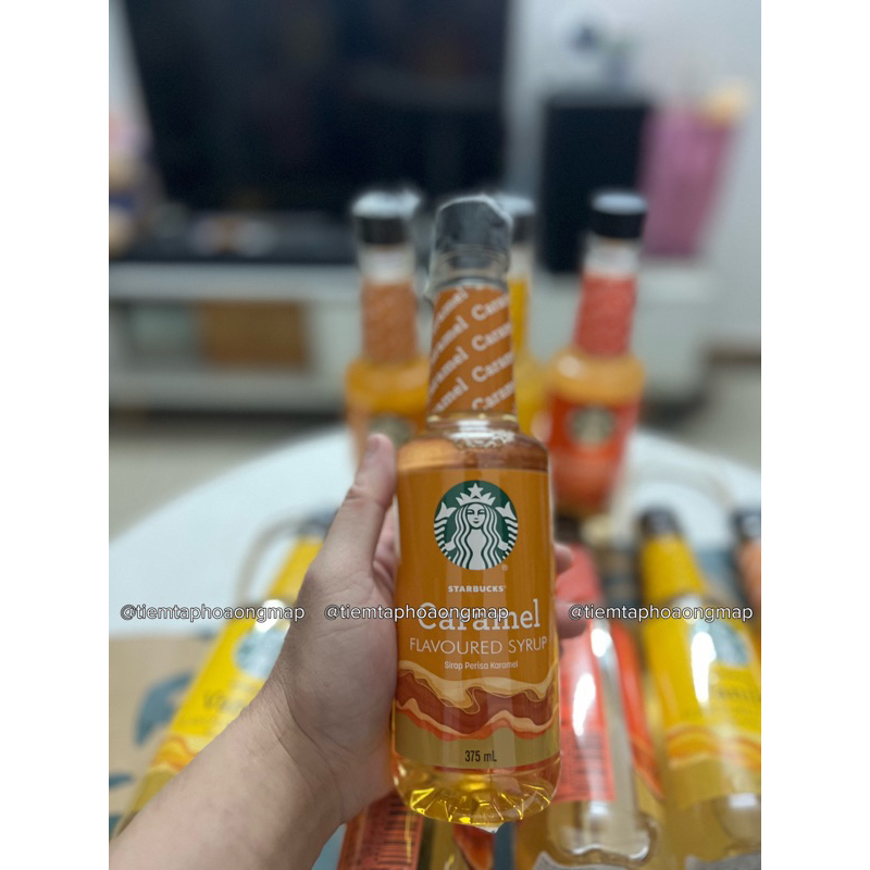 Syrup Starbucks (Hazelnut, Caramel, Vannila) | Shopee Việt Nam