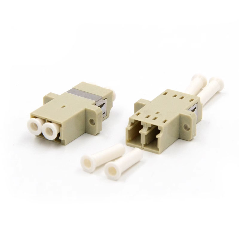 50 Khớp nối quang Coupler LC Multimode Duplex, Đầu nối Adapter quang LC ...