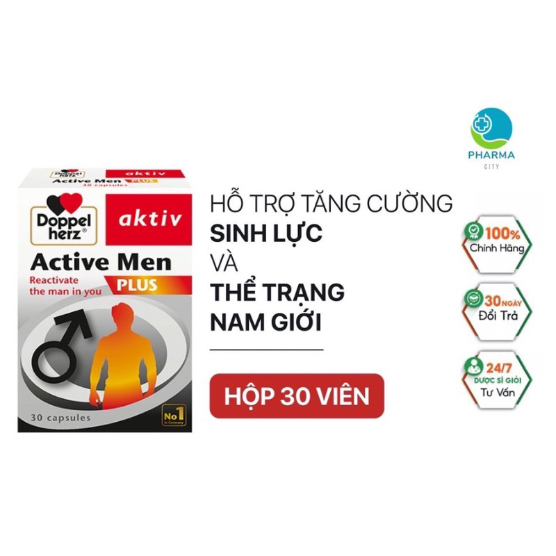 Viên uống MEN ACTIVE PLUS - Chính hãng | Shopee Việt Nam