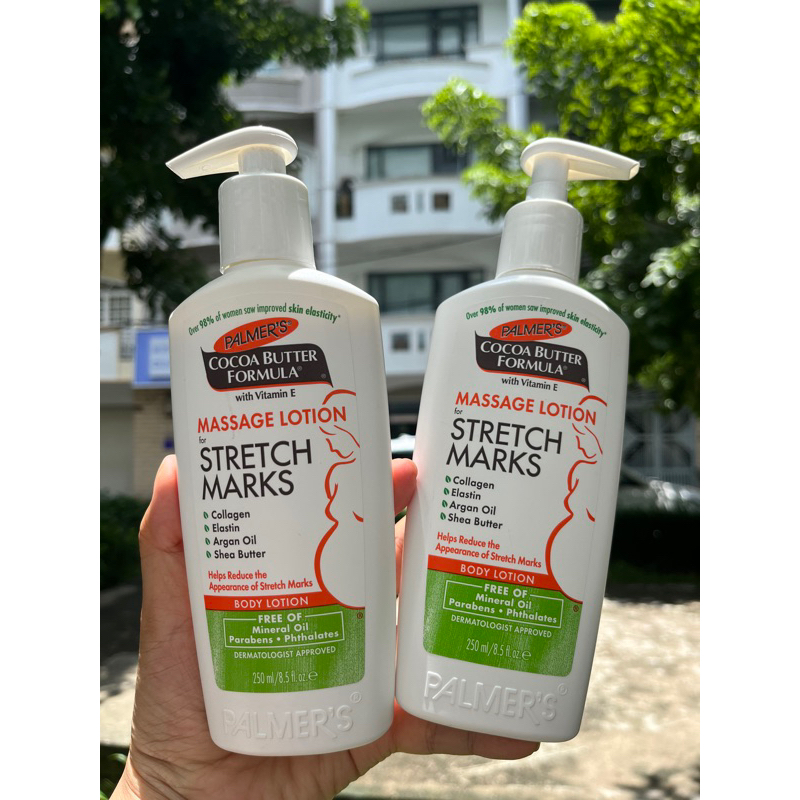 Kem hỗ trợ rạn da Palmers Cocoa Butter Formula Massage Lotion For Stretch Marks 250mL | Shopee ...